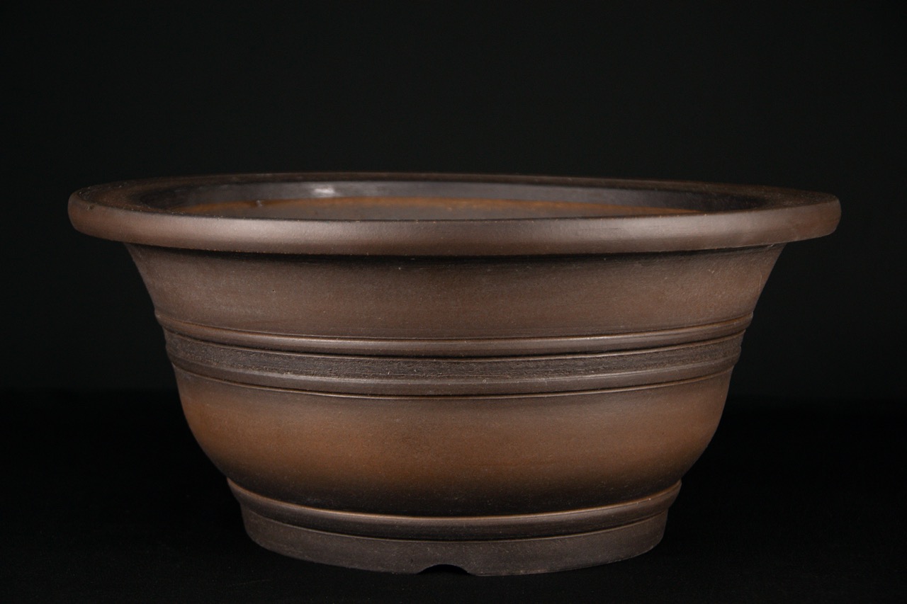 Handmade Round Bonsai Pots 00542 - TIBERIO GRACCO