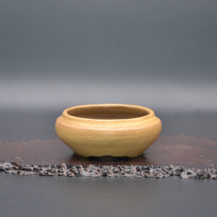 Handmade Shohin Round Bonsai Pots 00509 - TIBERIO GRACCO