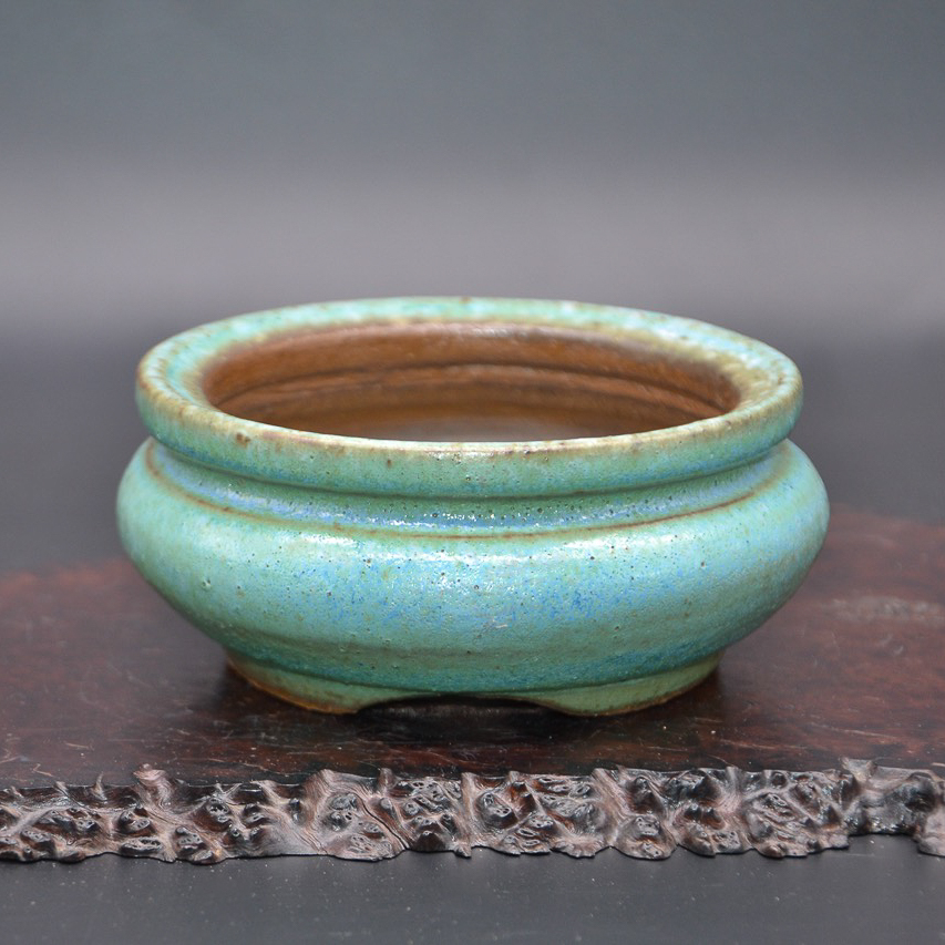 Handmade Shohin Round Bonsai Pots 00512 – TIBERIO GRACCO