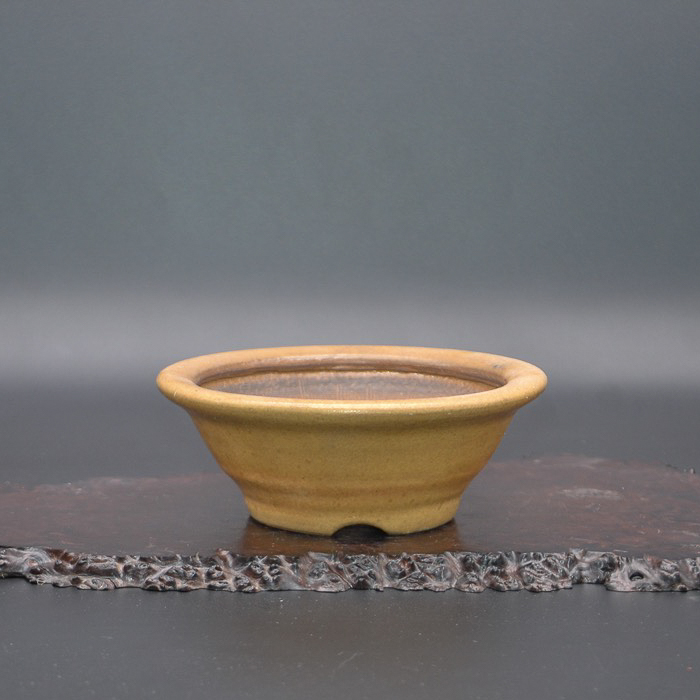 Handmade Shohin Round Bonsai Pots 00478 - TIBERIO GRACCO