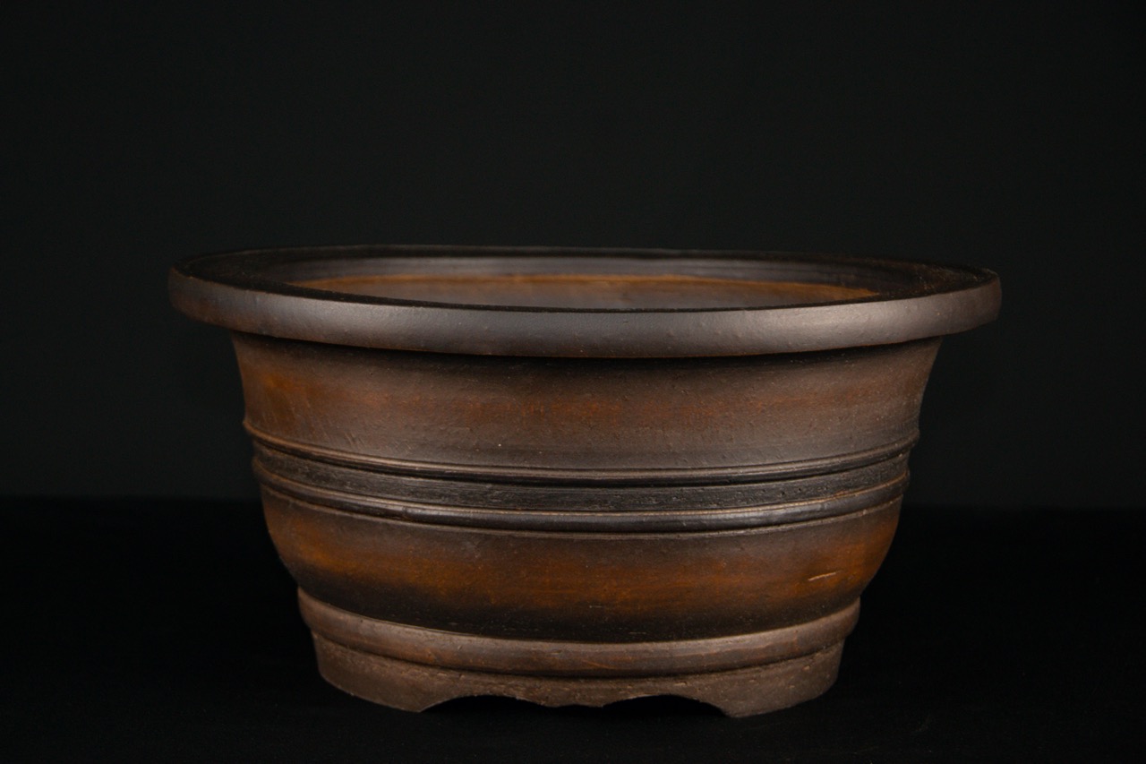Handmade Round Bonsai Pots 00456 - TIBERIO GRACCO