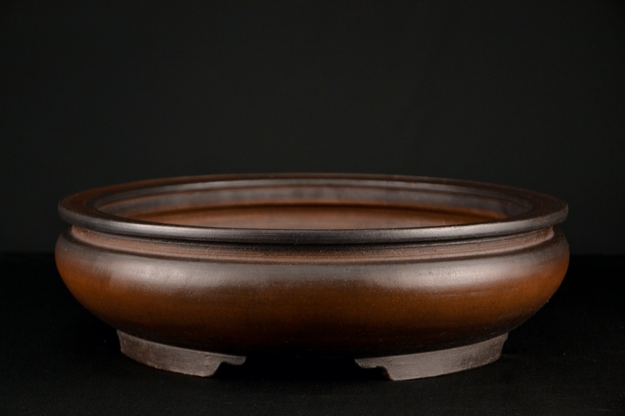 Handmade Round Bonsai Pots 00463 - TIBERIO GRACCO