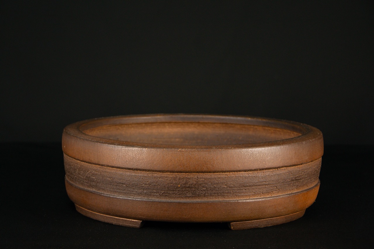 Handmade Round Bonsai Pots 00537 - TIBERIO GRACCO